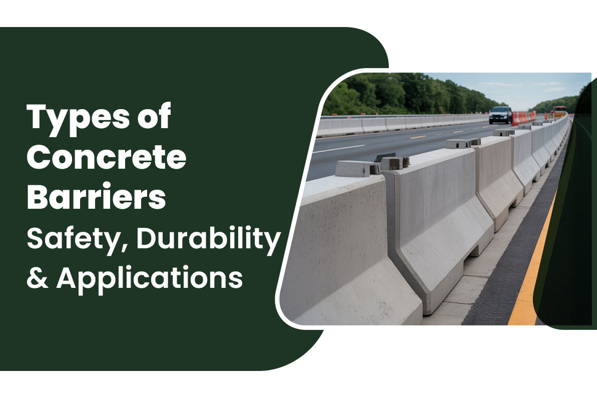 Types of Concrete Barriers – Safety Profiles, Standards & Applications ...