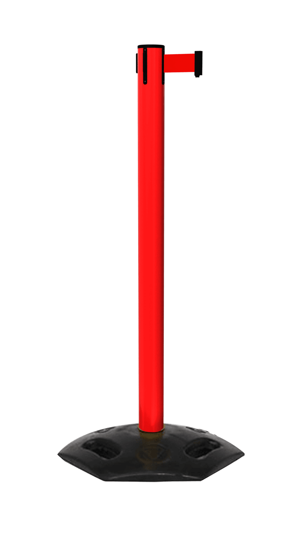 Safety Retractable Barrier Stanchion, 7‑13 ft – Epic Crowd Control