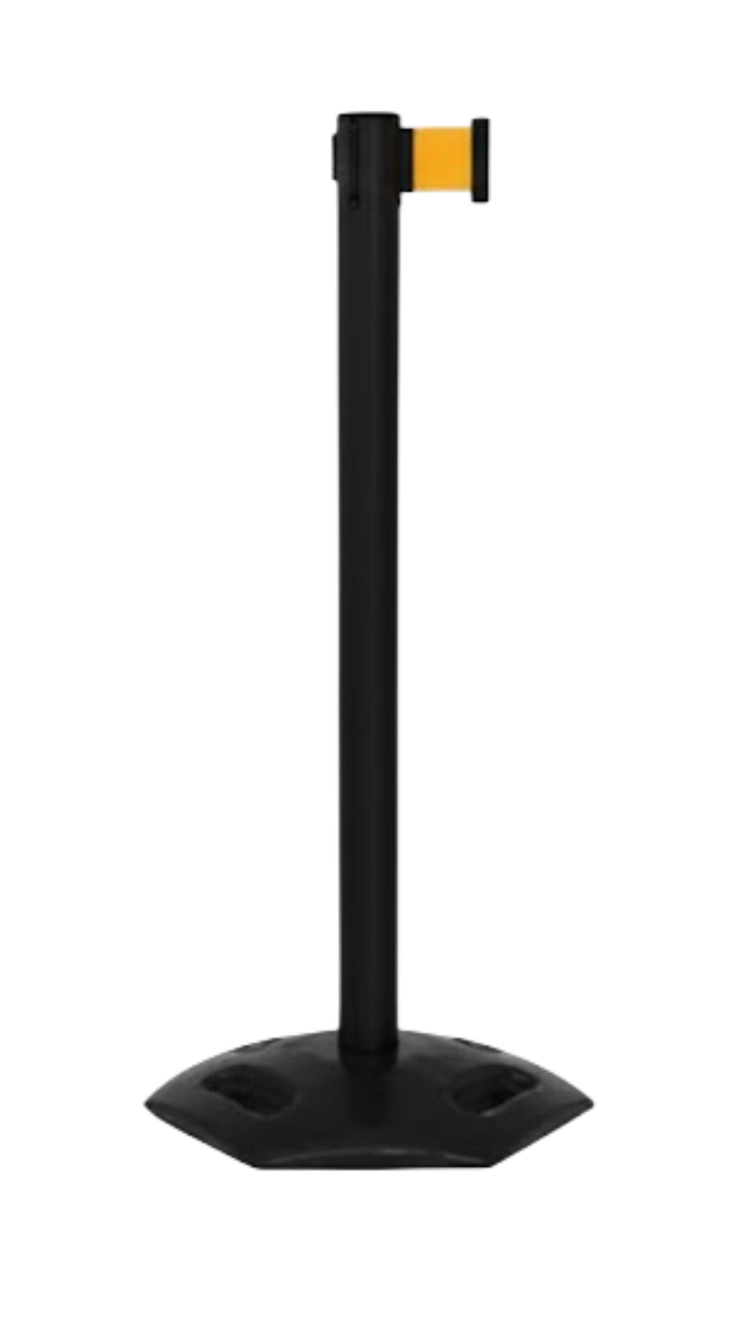 Outdoor Retractable Belt Barrier Stanchion | 3" Wide Belt | Weather ...