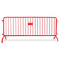 Red Steel Barricades | Crowd Control Barriers w Bridge Bases – Epic ...