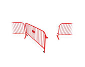 Large Swing Gate Steel Barricades, Red | EPIC Solutions – Epic Crowd ...