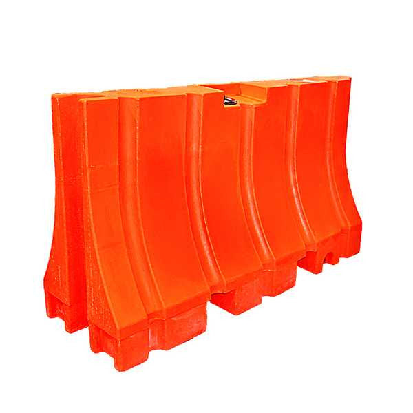Plastic Jersey Barriers 42x72 100 lbs Water-filled Barricades – Epic ...