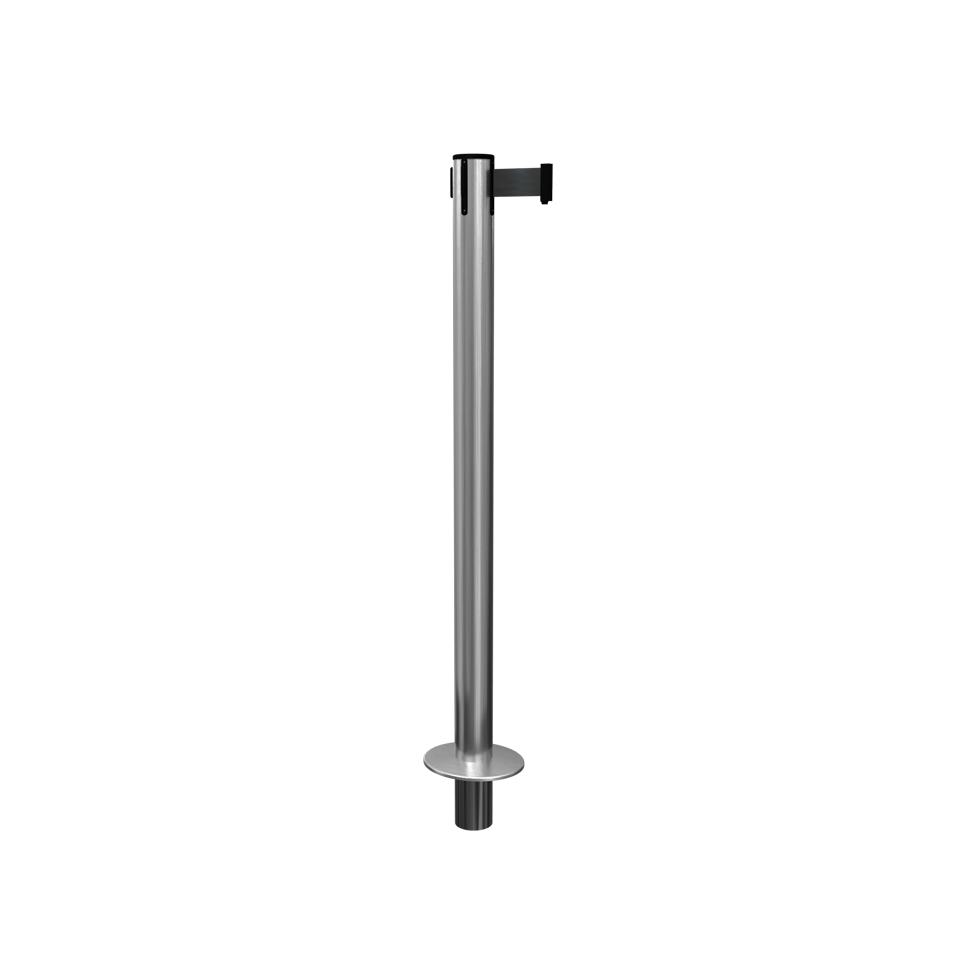 Queue Pro 250 Removable Belt Stanchion | 11 Foot Satin Stainless – Epic ...