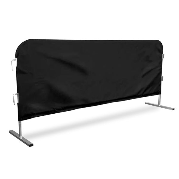 Stretch Custom Barricade Covers | Spandex Barrier Jackets For Steel ...